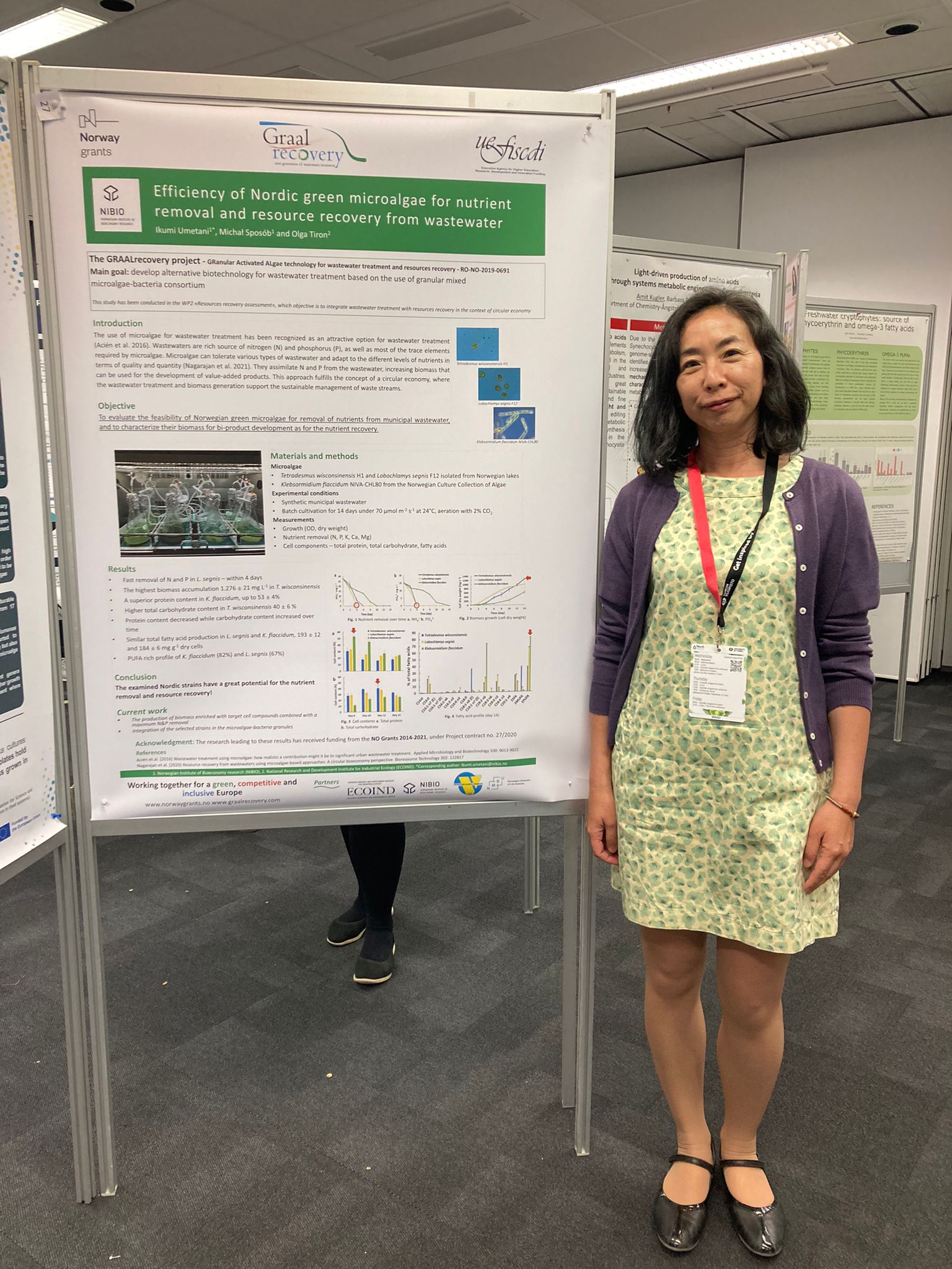 graalrecovery-project » Efficiency of Nordic green microalgae for ...